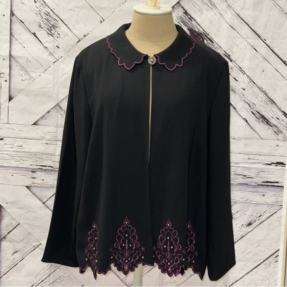 Double D Ranch | Jackets & Coats | Yoakum Double D Ranch Black Purple ...